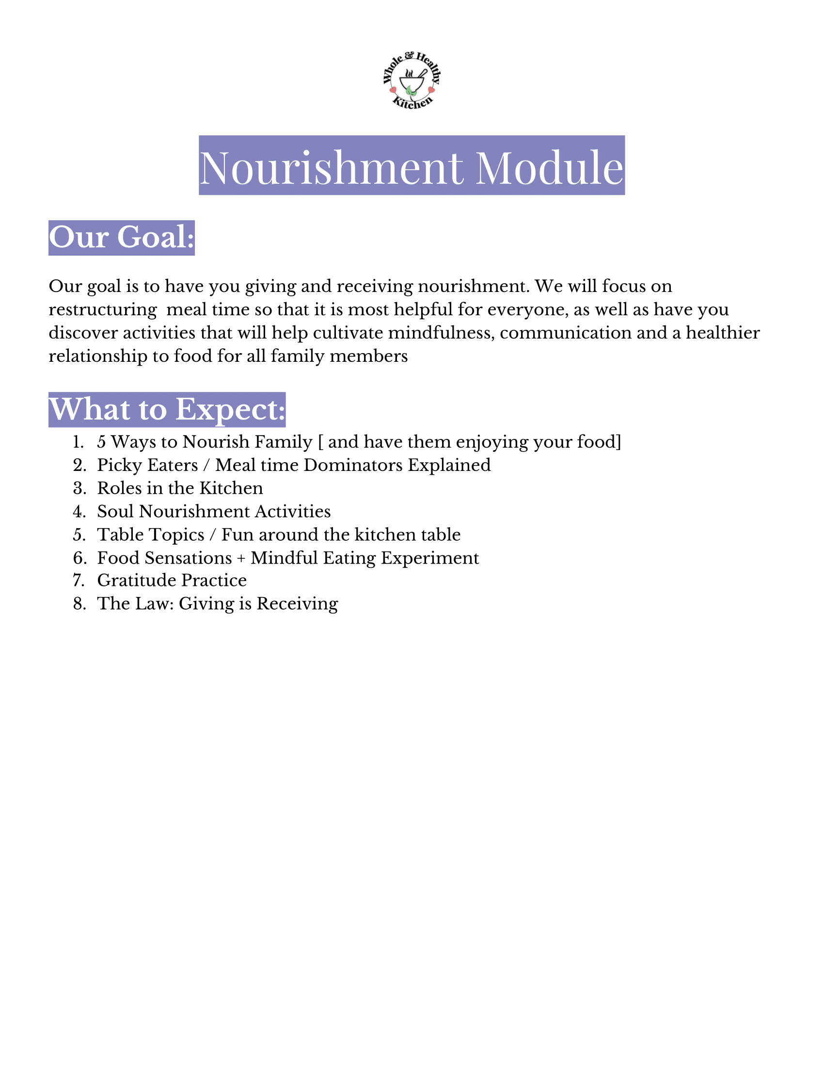 Kitchen Alchemy Course – Whole & Healthy Kitchen